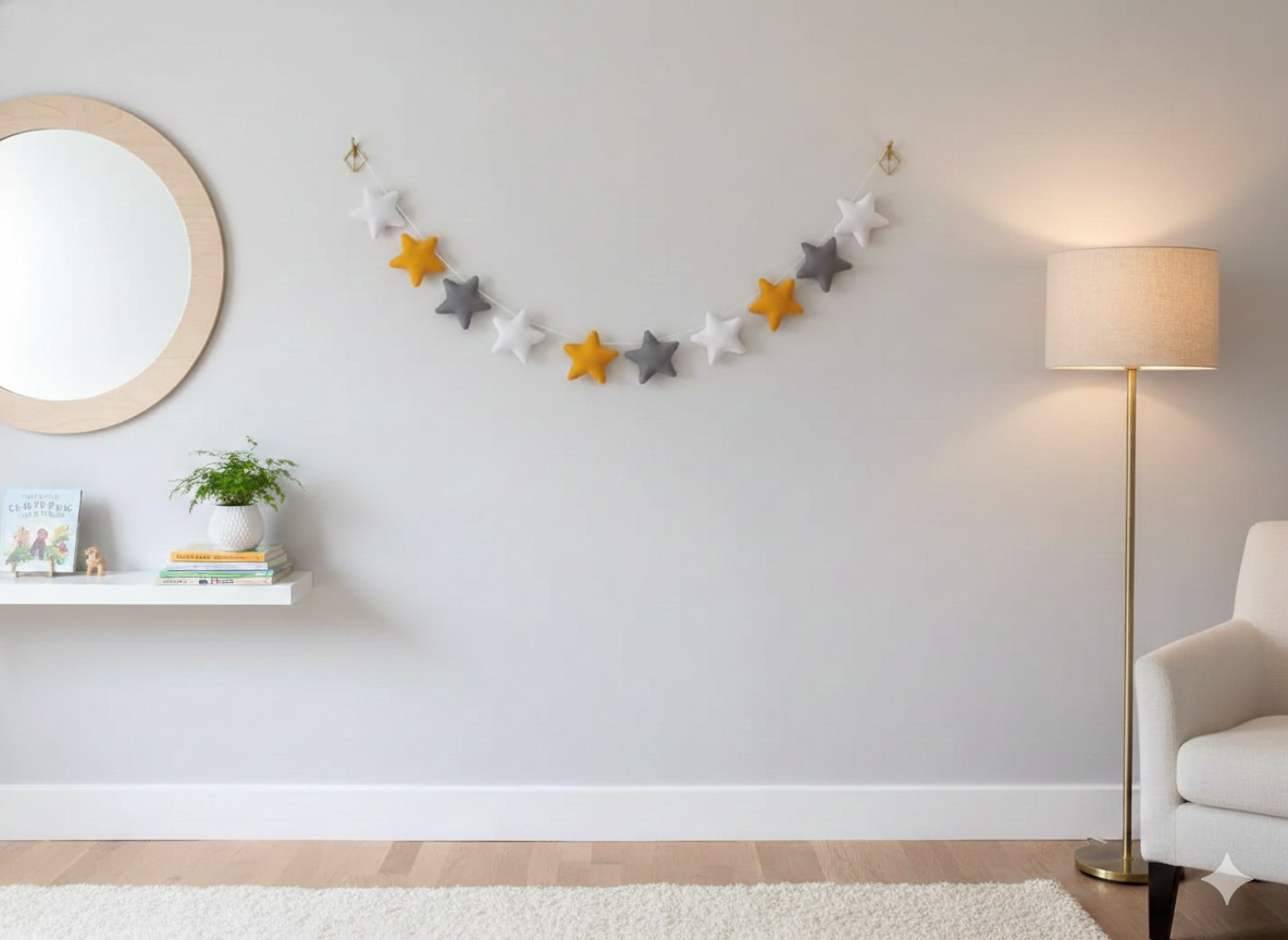 Star Bunting For Kids Room Decoration – The Purple Tree